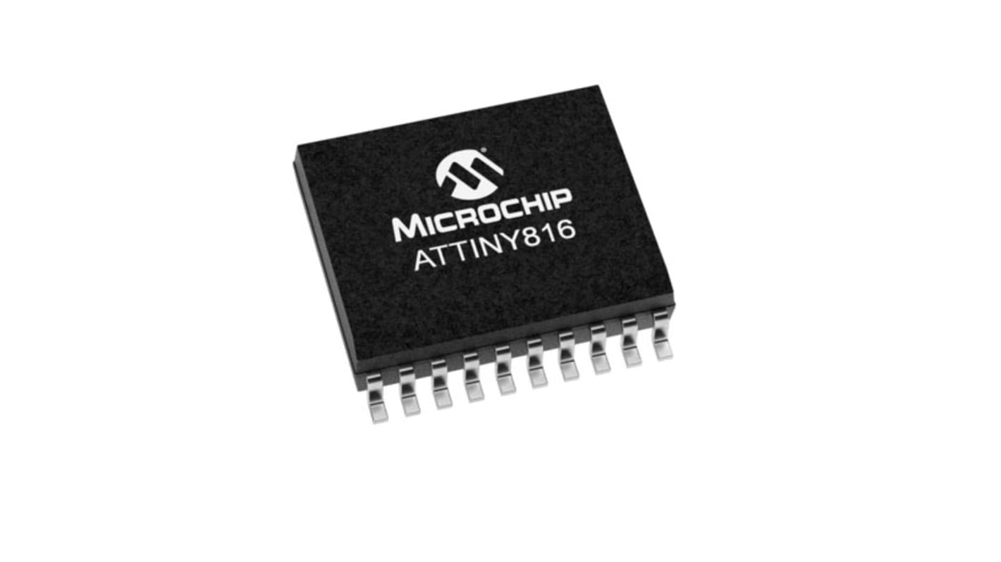 Microchip ATTINY816-SN, 8bit AVR Microcontroller, ATtiny816, 20-Pin SOCI300 | RS