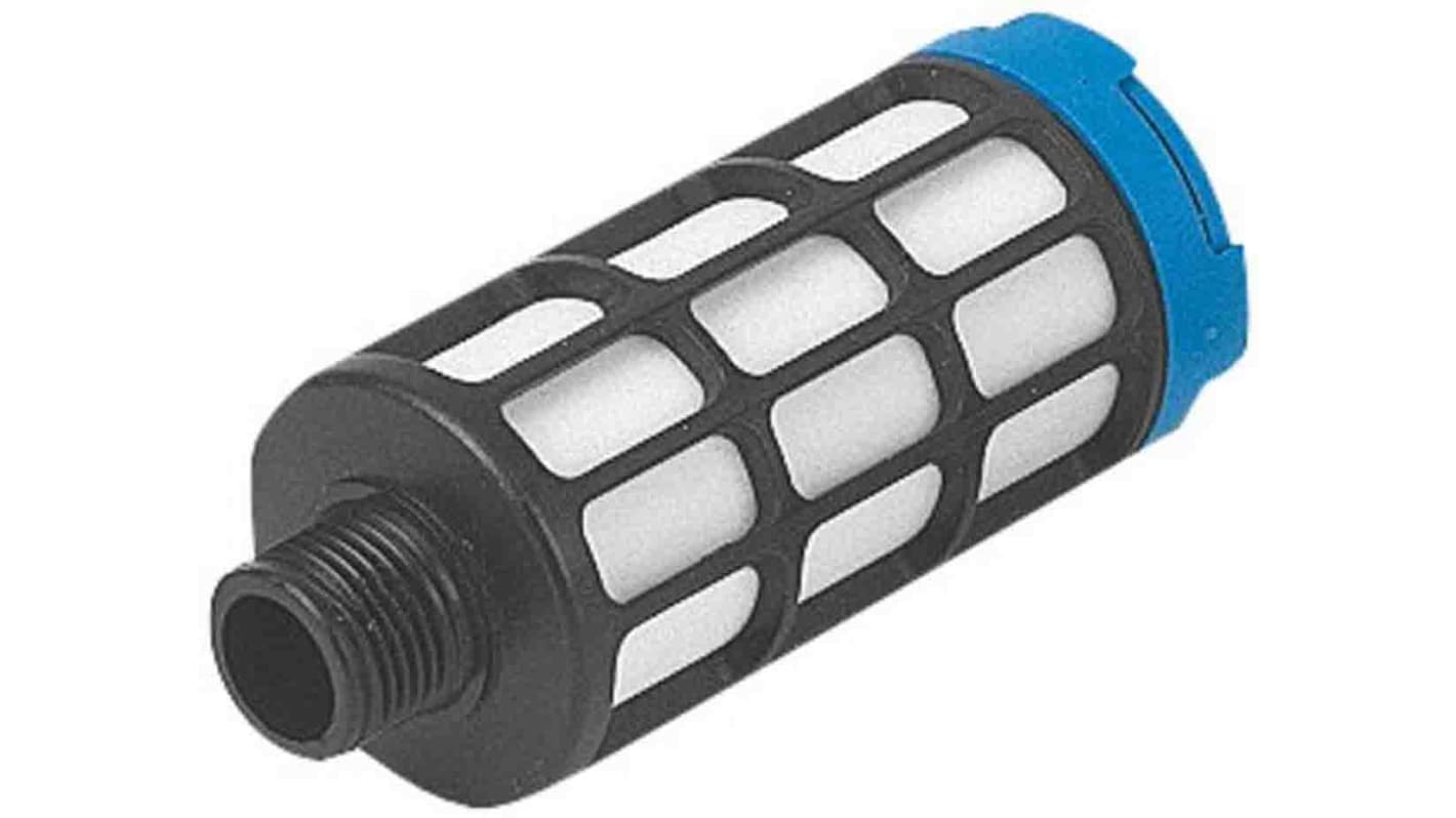 U-3/4 | Festo U PE 10bar Pneumatic Silencer, Threaded, G 3/4 Male | RS
