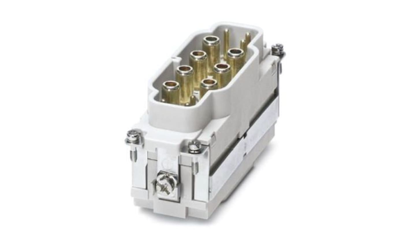 1636392 | Phoenix Contact Heavy Duty Power Connector Insert, 16A, Female, HC-K6/6 Series | RS