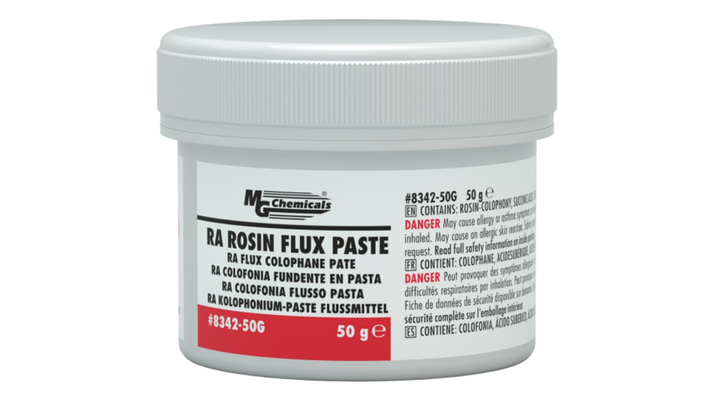 Pâte de flux 8342-50G, 50g sans Plomb Pot | RS