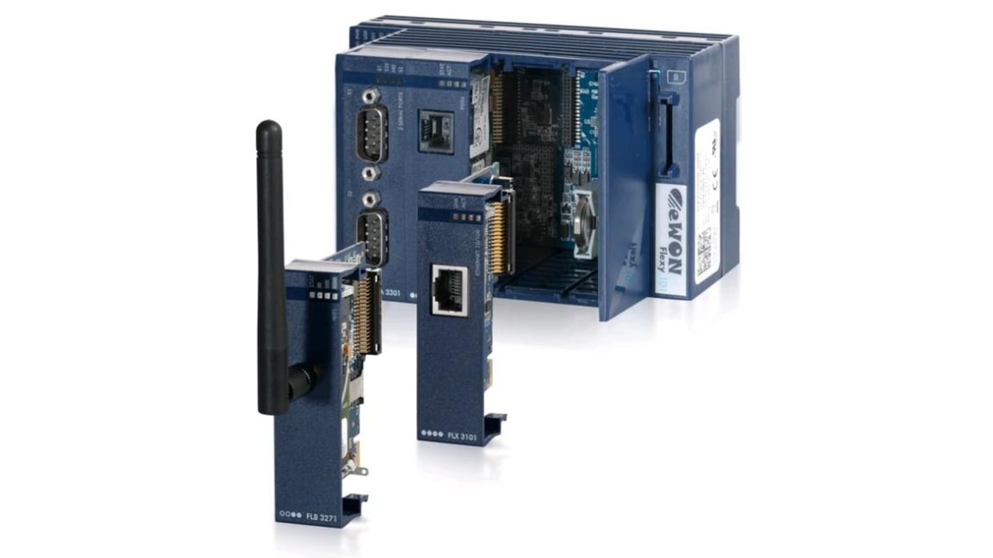 FLX3402_00 | Ewon Expansion Module for use with 8DI-4AI-2DO, Analog ...