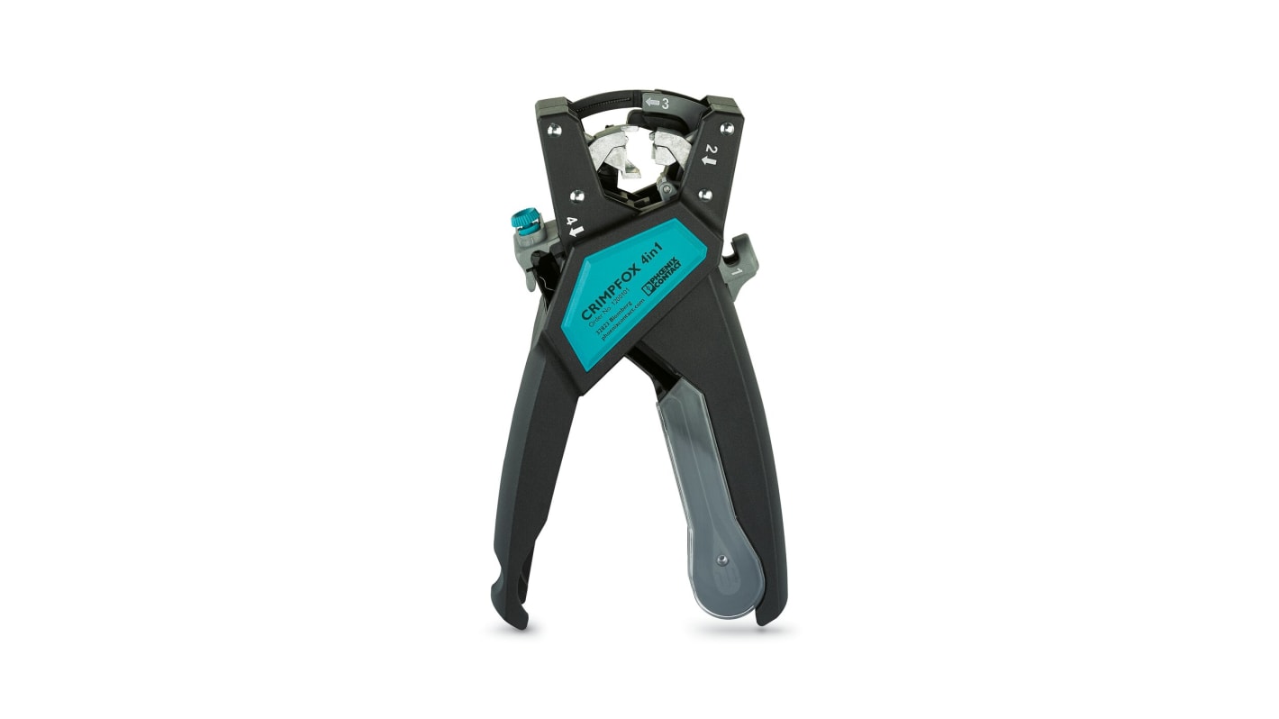 1200101 | Phoenix Contact CRIMPFOX CRIMPFOX 4 in 1 Hand Crimping Tool | RS