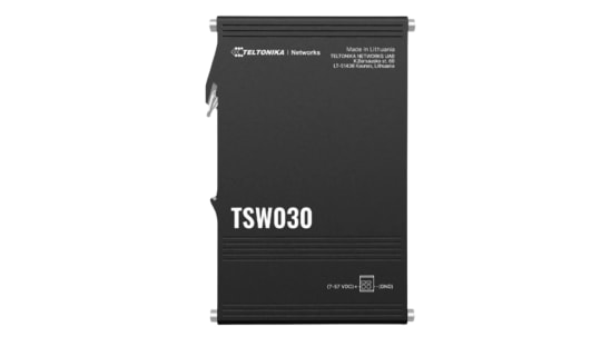 TSW030 | Teltonika TSW, Unmanaged 8 Port Industrial Ethernet Switch | RS