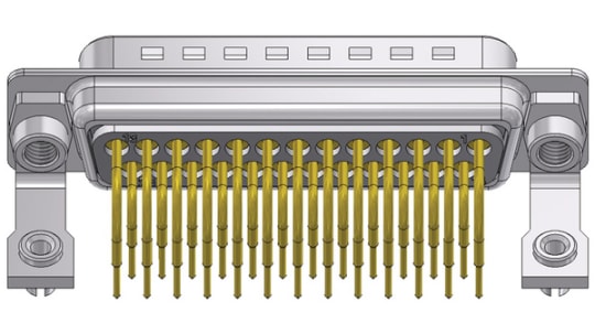 DTS50PYC/2M47UN | Deltron Connectors DTS 50 Way Right Angled Through ...
