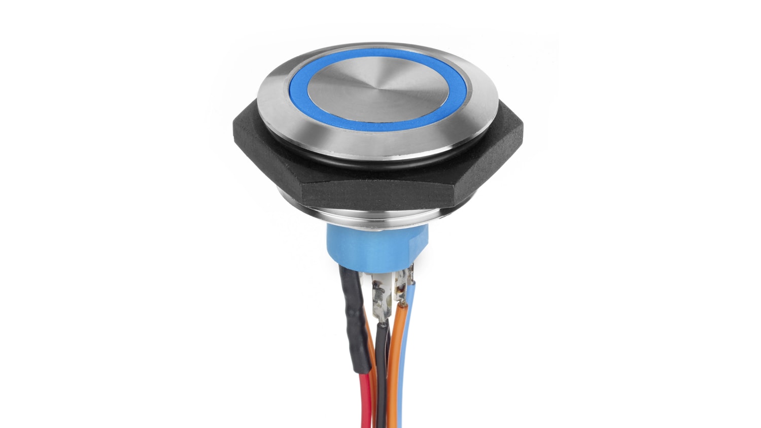 Panel Mount Push Button Switch N.C N.O. Industrial Control Momentary ...