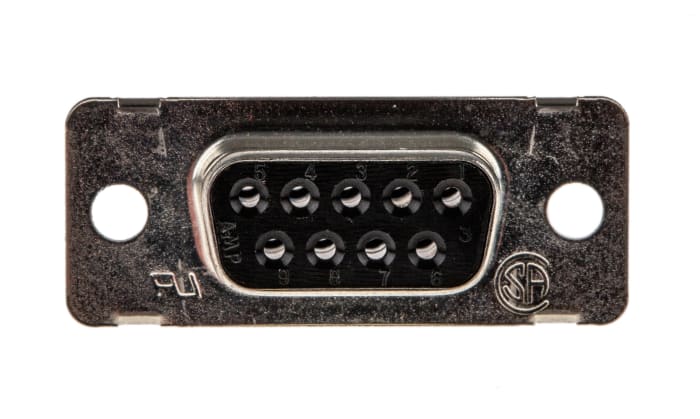 205203-3 TE Connectivity | TE Connectivity Amplimite HDP-20 9 Way Cable ...