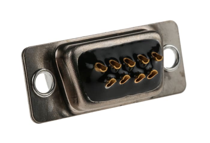 FDE-9ST2/1 Cinch | Cinch FD 9 Way Straight 2.76 mm Pitch Panel Mount D ...