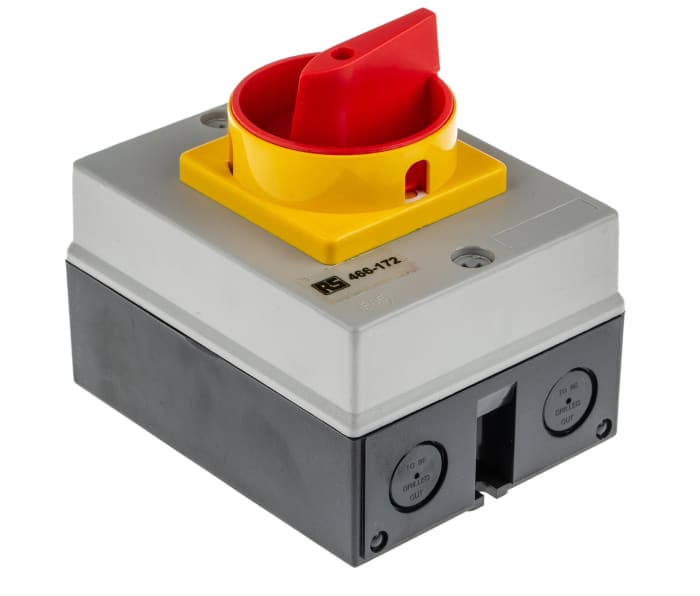 RS PRO | RS PRO 3P Pole DIN Rail Isolator Switch - 32A Maximum Current ...