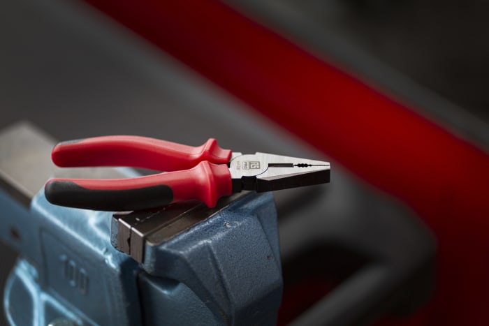 RS PRO | RS PRO Combination Pliers, 150 mm Overall, Straight Tip, 34mm ...