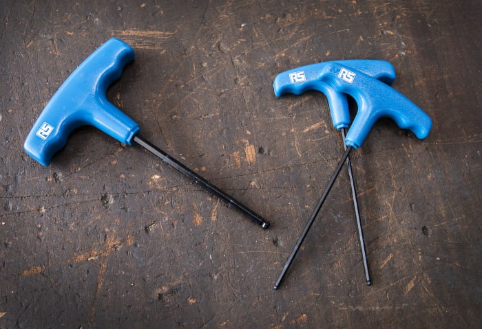 RS PRO | RS PRO 10 piece T Shape Imperial Hex Key Set, 3/32 → 3/8in ...