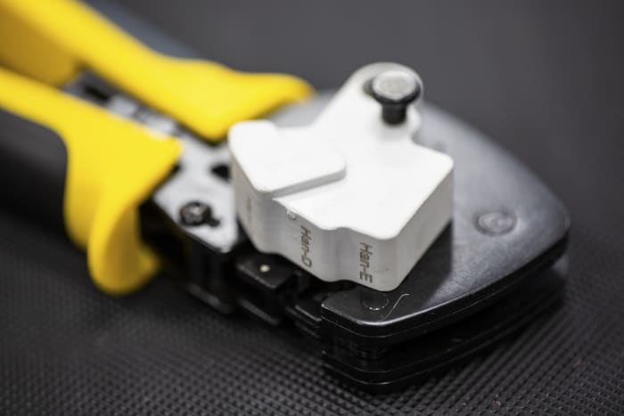 09990000110 HARTING | HARTING Hand Ratcheting Crimp Tool for Han C ...