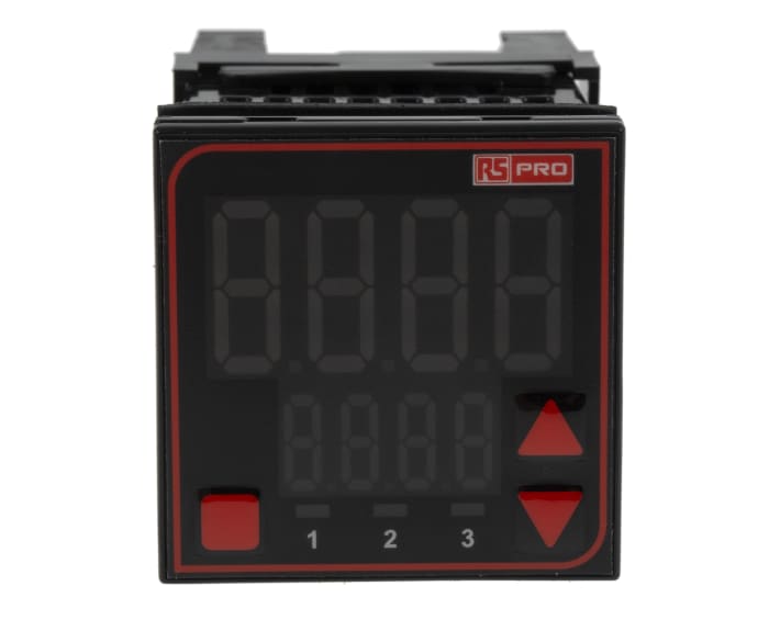 RS PRO | RS PRO Panel Mount PID Temperature Controller, 48 x 48mm, 3 ...