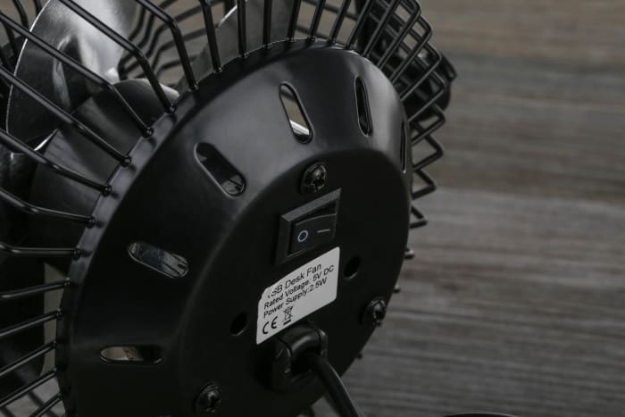 RS PRO | RS PRO Desk Fan 100mm blade diameter 1 speed 5 V dc with plug ...