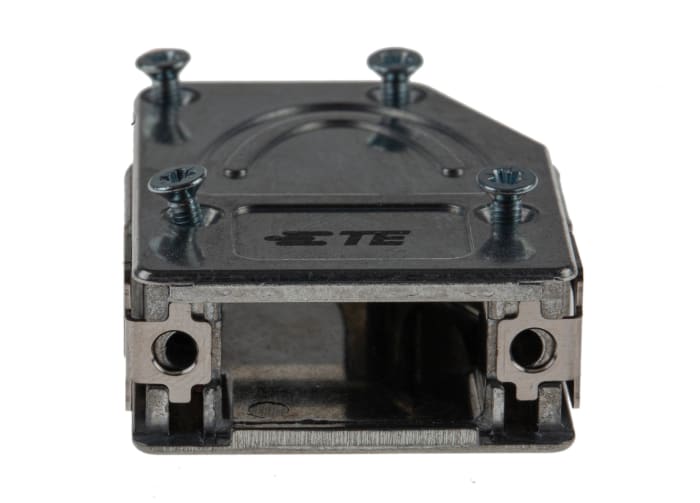 1-2308319-1 TE Connectivity | Carcasa de conector D Sub, En Ángulo, 9, 15 contactos Zinc, E ...