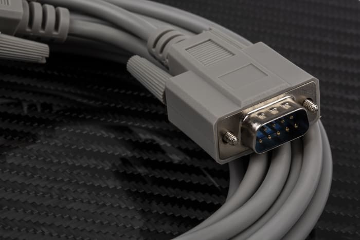 RS PRO | RS PRO Male 9 Pin D-sub to Female 9 Pin D-sub Serial Cable, 5m ...