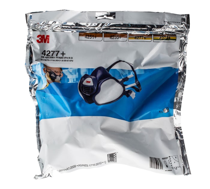 4277+ 3M | 3M 4277+ FFABE1P3 R D, 4000+ Series Half-Type Half Mask ...
