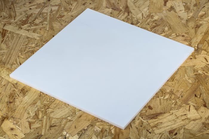 RS PRO | RS PRO White Plastic Sheet, 300mm x 300mm x 6mm | 197-0051 | RS