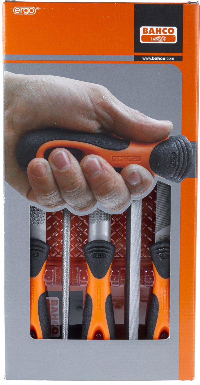 1-477-08-2-2 Bahco | Bahco 200mm, Second Cut Engineers File Set | 198 ...