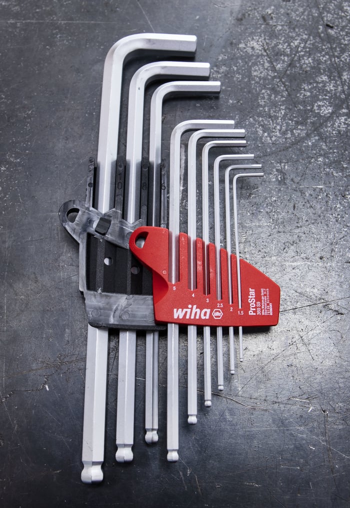 07185 Wiha | Wiha 9 piece L Shape Metric Hex Key Set, 1.5 → 10mm | 222 ...