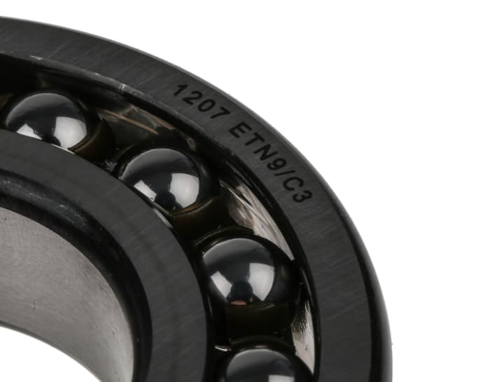 1207 ETN9/C3 SKF | SKF 1207 ETN9/C3 35 mm ID 2 Row Ball Bearing -, 72 ...