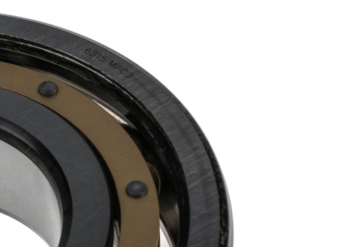 6315 M/C3 SKF | SKF 6315 M/C3 Single Row Deep Groove Ball Bearing- Open Type 75mm I.D, 160mm O.D ...