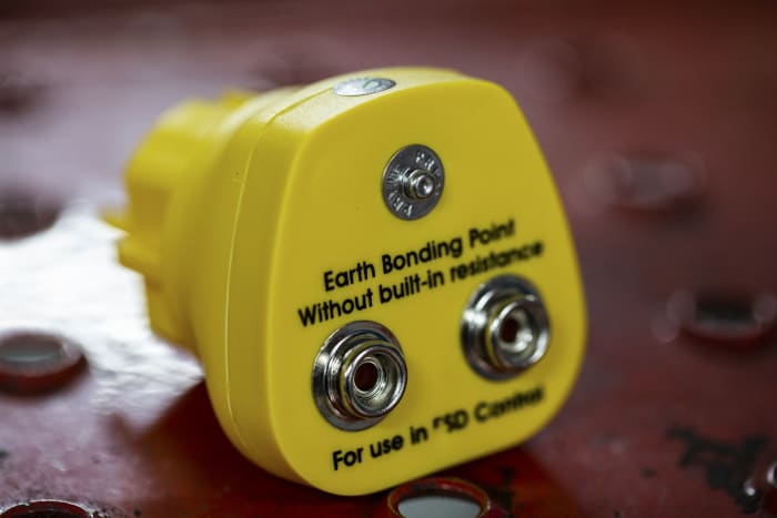 RS PRO | RS PRO ESD Earth Bonding Plug With 10 mm Stud, 4 mm Socket ...