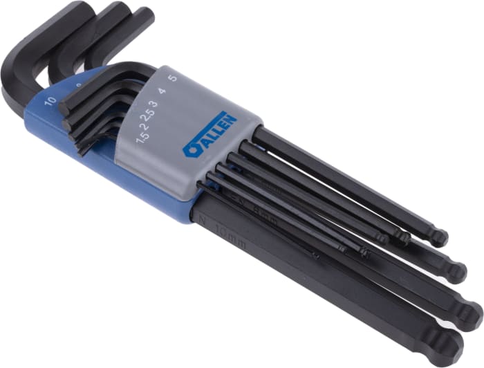 56615G Allen | Allen 9 piece L Shape Metric Hex Key Set, 1.5mm | 297 ...