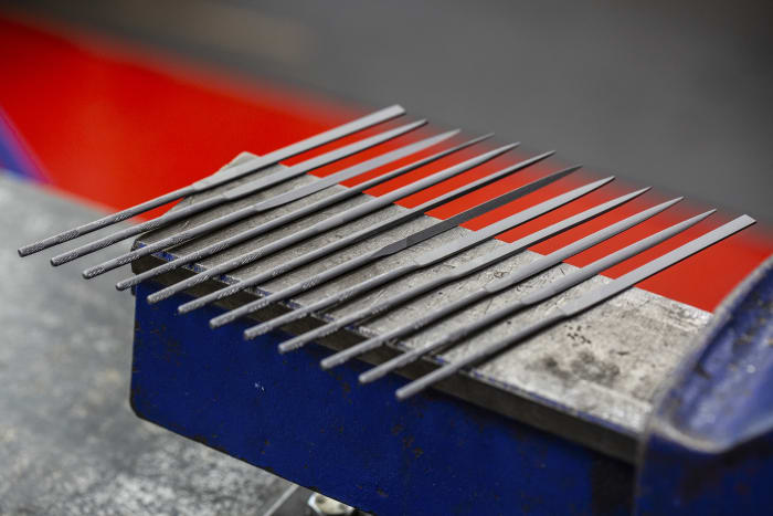 VLA 2483-2 Vallorbe | Vallorbe 160mm, Second Cut Needle File Set | 351 ...