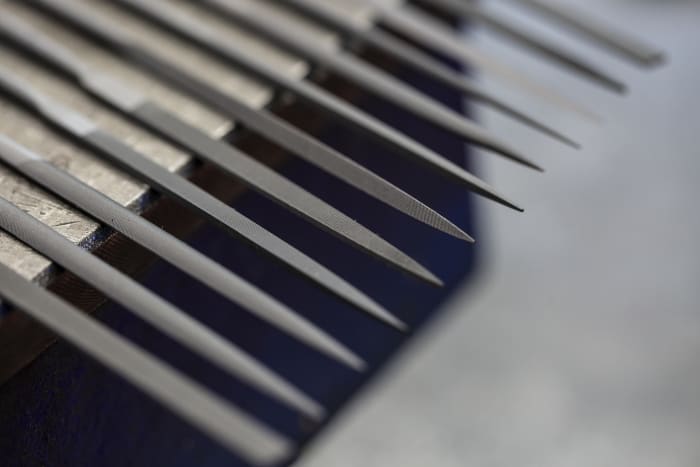 VLA 2483-2 Vallorbe | Vallorbe 160mm, Second Cut Needle File Set | 351 ...