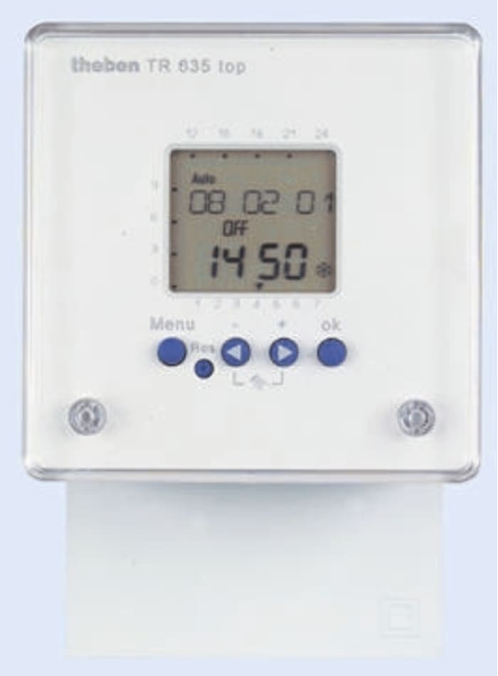 TR635 top2 Theben | Theben Digital Time Switch 230 V ac, 1-Channel ...