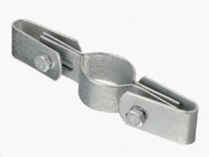 RS PRO | RS PRO Cast Iron Round Tube Panel Clip, 33.7mm OD | 415-7043 | RS