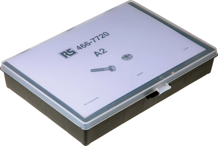 RS PRO | RS PRO Stainless Steel 624 Piece Hex Drive Screw/Bolt & Nut ...