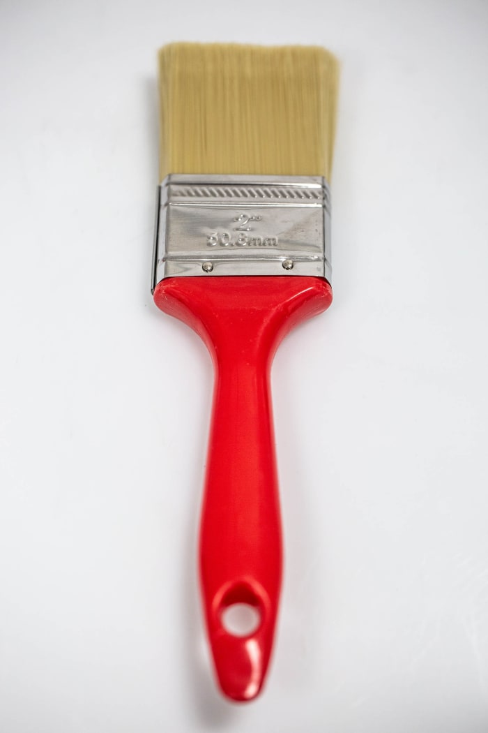 Cottam | Cottam 25.4mm Synthetic Paint Brush Set with Flat Bristles ...