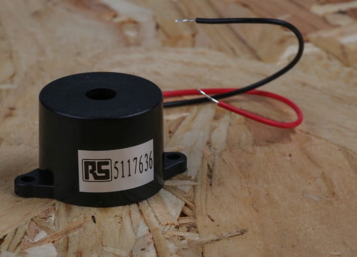 RS PRO | RS PRO 90dB Panel Mount Continuous Internal Piezo Buzzer, 33 x ...