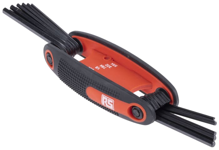 RS PRO | RS PRO 33 piece L Shape Imperial, Metric Hex Key Set, 1.5 → ...