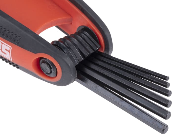 RS PRO | RS PRO 33 piece L Shape Imperial, Metric Hex Key Set, 1.5 → ...