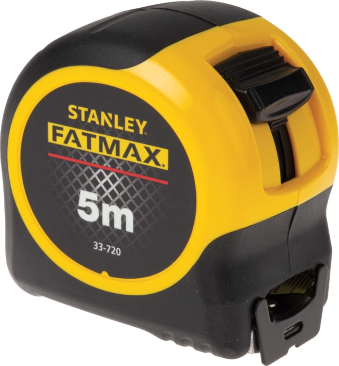 0-33-720 Stanley | Stanley FatMax 5m Tape Measure, Metric | 667-5931 | RS