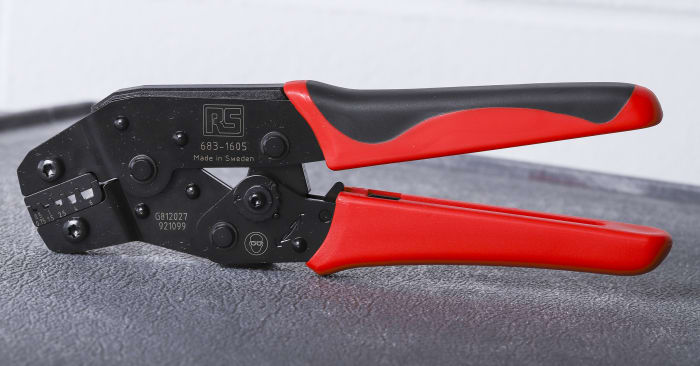 RS PRO | RS PRO Hand Ratcheting Crimp Tool for Wire End Sleeves, 0.5 → ...