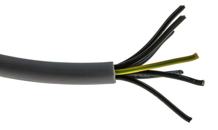 RS PRO | RS PRO Control Cable, 7 Cores, 0.5 mm², YY, Unscreened, 50m ...
