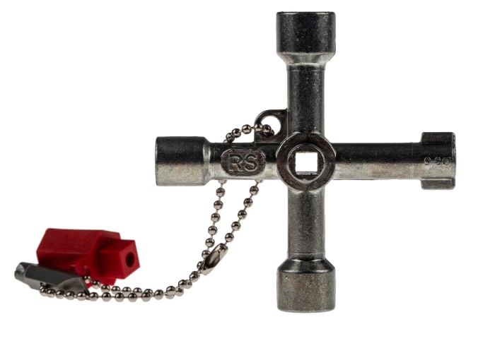 RS PRO | RS PRO Aluminium 4-way Control Cabinet Key | 841-7005 | RS