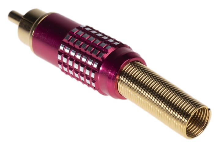 RS PRO | RS PRO Red Cable Mount RCA Plug | 106-953 | RS