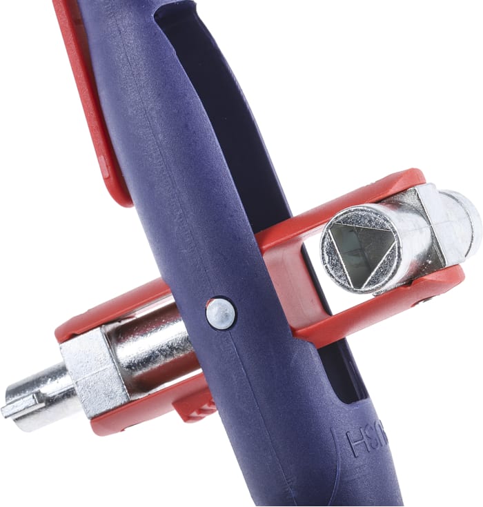 00 11 07 Knipex | Knipex Plastic 6-way Control Cabinet Key | 107-776 | RS