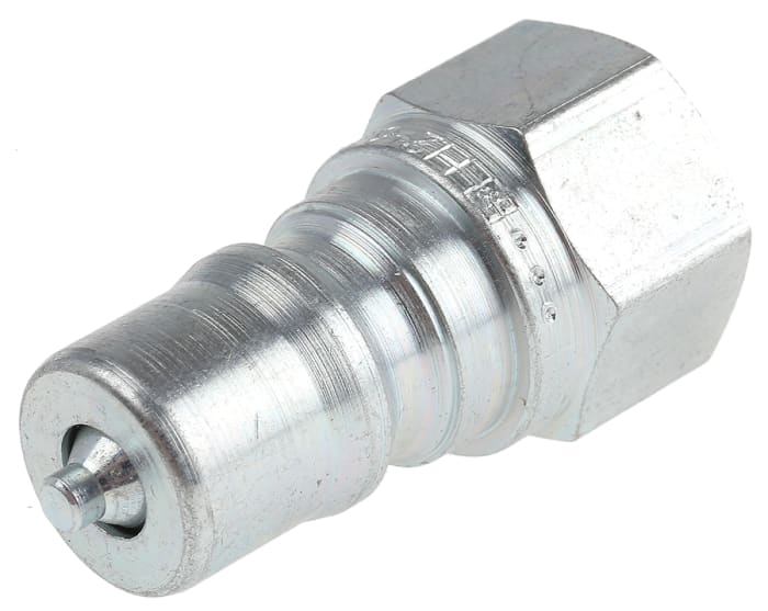 H2-63-BSPP Parker | Parker Steel Male Hydraulic Quick Connect Coupling, G 1/4 Female | 110-775 | RS