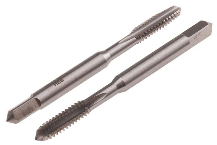 RS PRO | RS PRO Tap Set HSS 2-Piece UNC Standard Hand Tap 10-24 UNC ...