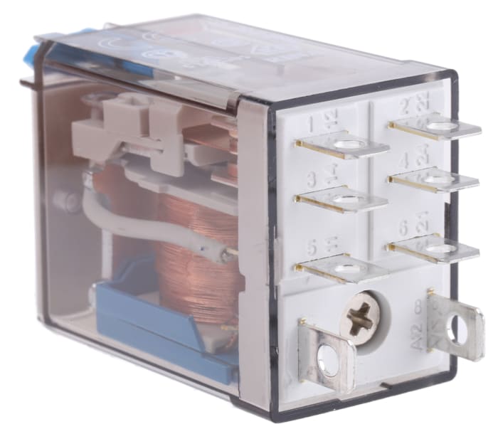 56.32.9.012.0040 Finder | Finder Plug In Power Relay, 12V dc Coil, 12A ...