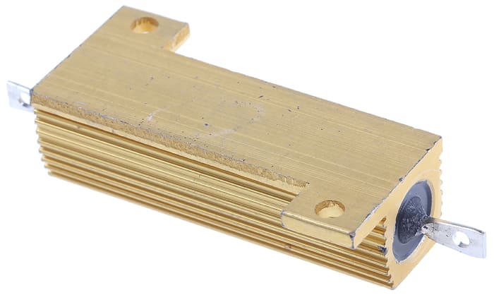 HS50 R5 J Arcol | Arcol, 500mΩ 50W Wire Wound Chassis Mount Resistor ...