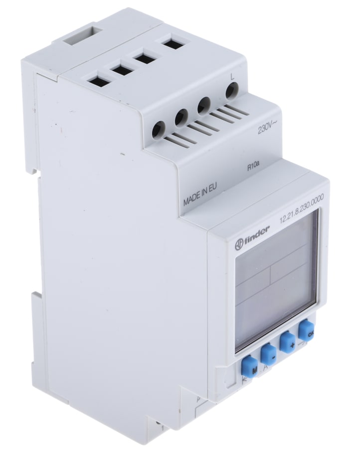 12.21.8.230.0000 Finder | Finder Digital Staircase Timer 230 V ac, 1 ...
