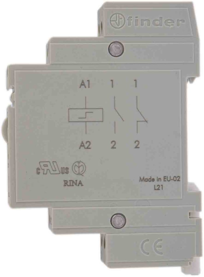20.21.9.024.0000 Finder | Finder DIN Rail Latching Modular Step Relay ...