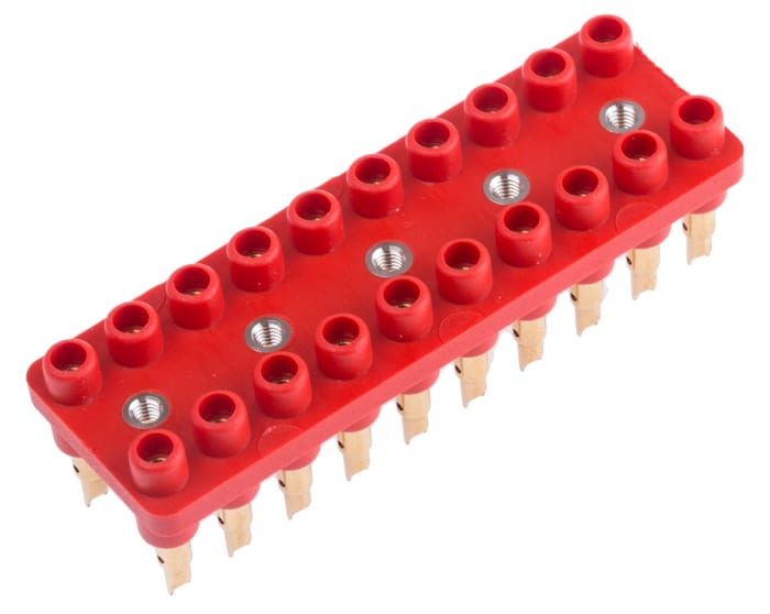 63.9358-22 Staubli | Conector hembra para PCB Staubli, de 20 vías en 2 ...