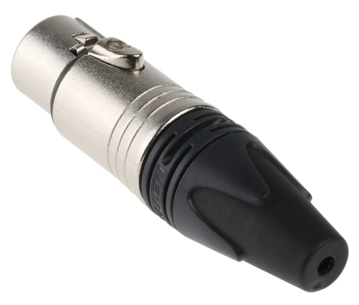 NC6FXX Neutrik | Neutrik Cable XLR Connector, Straight, 50 V Female, 6 ...